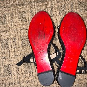 Christian Louboutin | Shoes | Christian Loubitan Studded Sandals | Poshmark